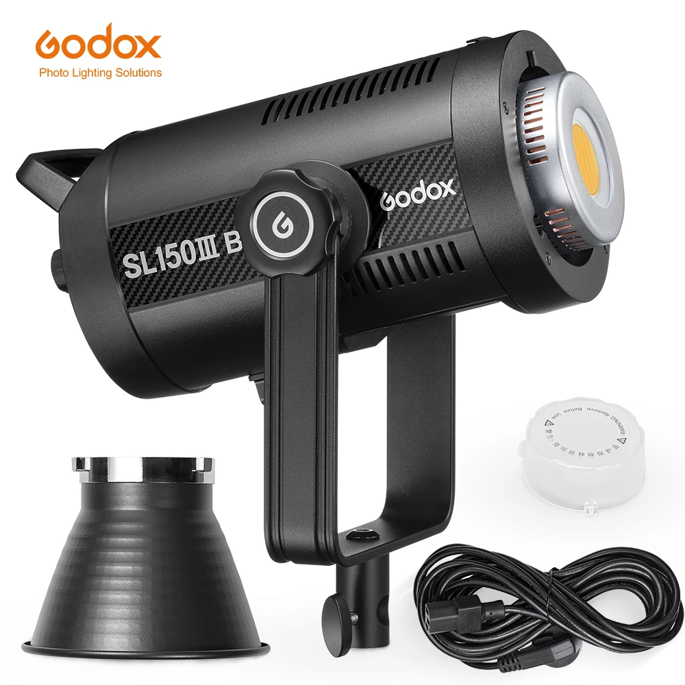 Godox-SL150III-Bi-160W-2800-6500K-Bi-Color-LED-Video-Light-Bowens-Mount ...