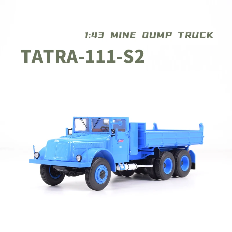 Diecast-1-43-Scale-Tatra-111-S2-1961-Dump-Truck-Alloy-Model-Tatra-Heavy ...