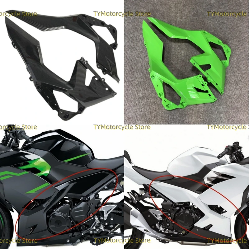 motorcycle-Left-Right-Side-Lower-Mid-Fairing-Fit-For-KAWASAKI-Ninja-400 ...
