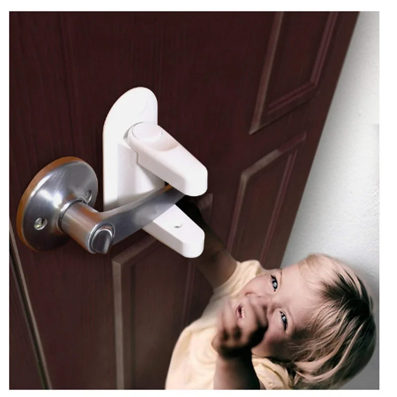 Universal-Door-Lever-Lock-Child-Baby-Safety-Lock-Rotation-Proof ...