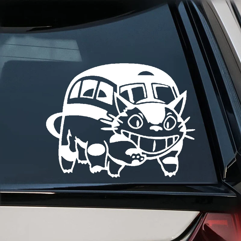 CK22133-Die-Cut-Vinyl-Decal-For-Cat-Bus-Nekobus-Car-Sticker-Waterproof ...