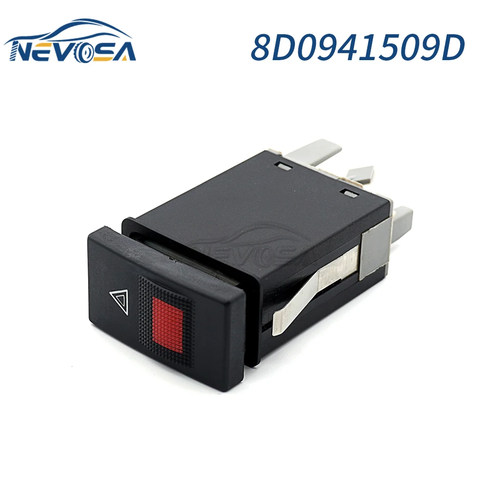 NEVOSA-8D0941509D-8D0941509E-Double-Flash-Switch-Emergency-Light-Switch-Hazard-Warning-Light ...