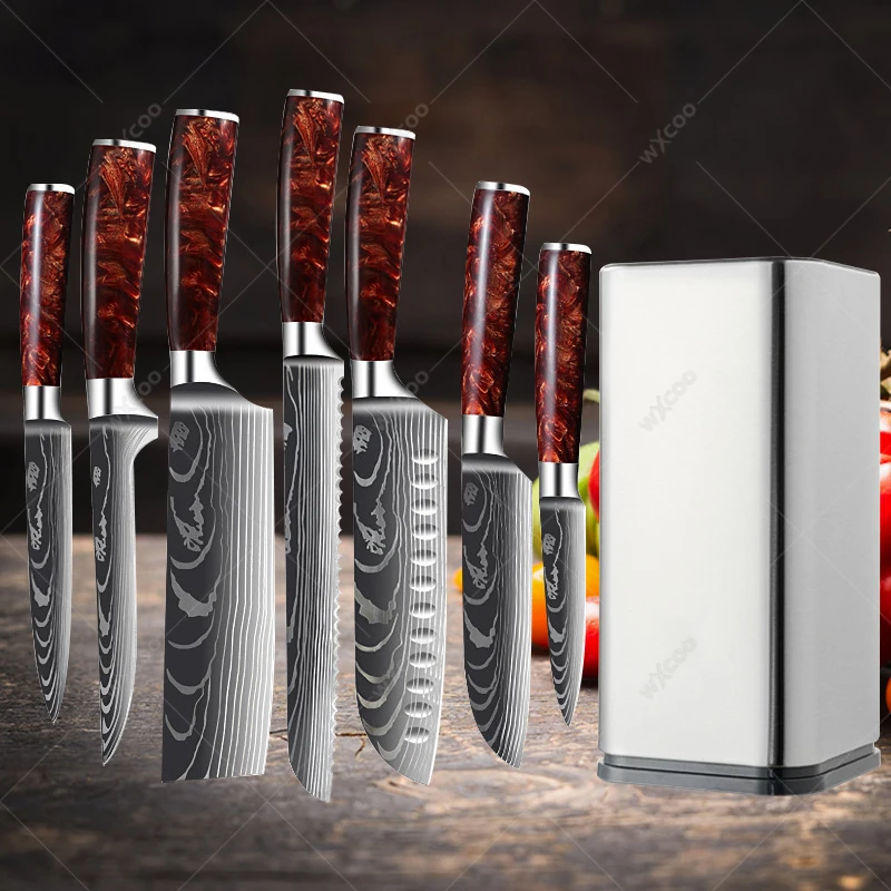 1-8pcs-Stainless-Steel-Kitchen-Knives-Meat-Vegetable-Fruit-and-Bread ...