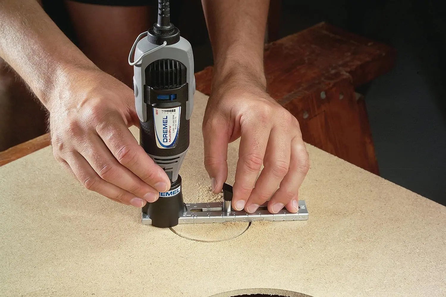 Dremel 678 01 Circle Cutter and Straight Edge Guide Attachment Rotary Tool Adjustable Guideway Dremel 3000 4000 4250 and 8220 AliExpress