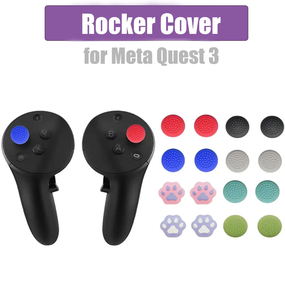 Rocker Cover for Meta Quest 3 Controller Thumb Stick Grip Skin Anti ...