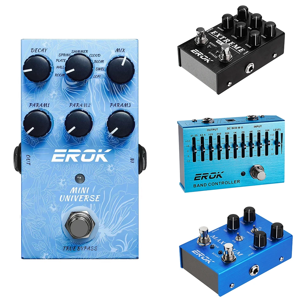 EROK-Pedal-de-efecto-de-guitarra-Overdrive-altavoces-de-distorsi-n-anal ...