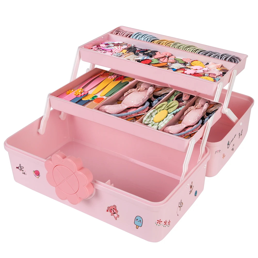 Multi-layer-Hairpin-Organizer-Head-Rope-Headband-Display-Rack-Cute-Girl ...