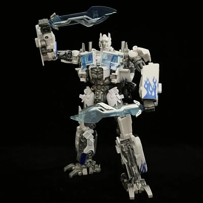 White Optimus Prime Toy