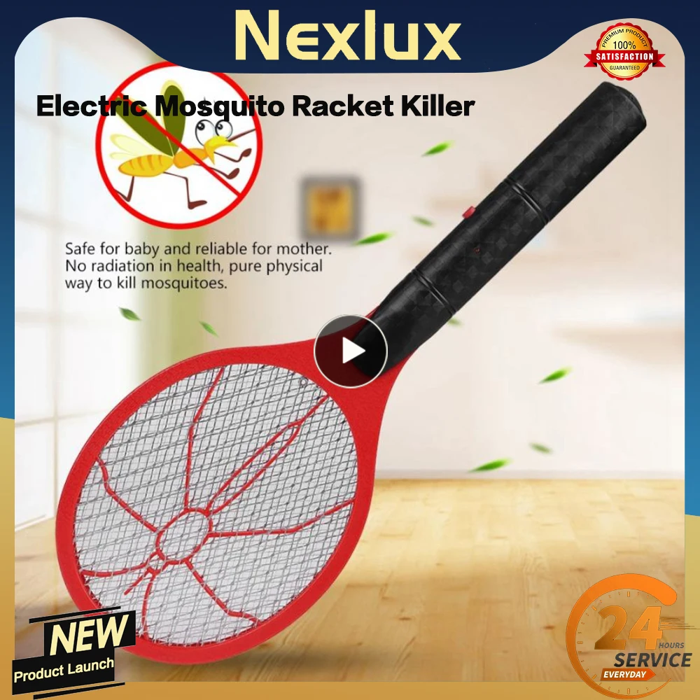 Electric-Mosquito-Racket-Killer-Summer-Insects-Killer-Bug-Zapper ...