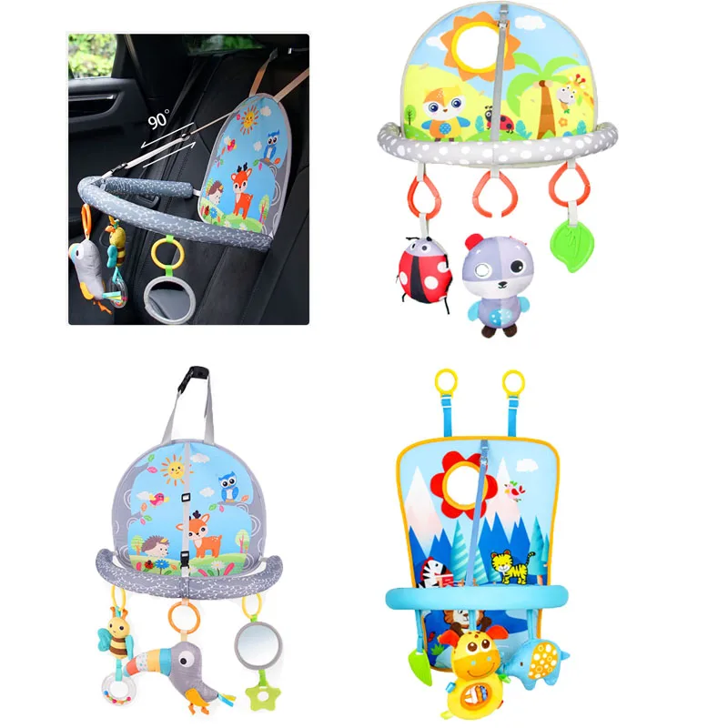 Baby Crib Hanging Rattles Toys Car Seat Toy Soft Mobiles Stroller Crib ...
