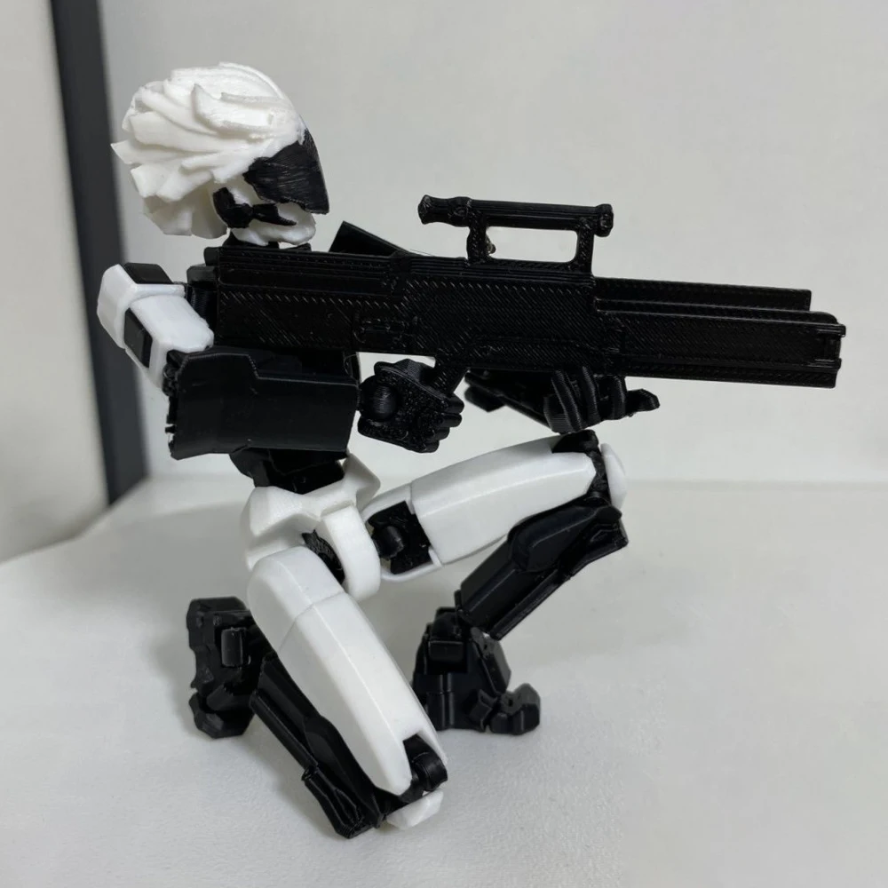 3D-Printed-Mechanical-Style-Dummy-13-Version-Multi-Jointed-Movable ...