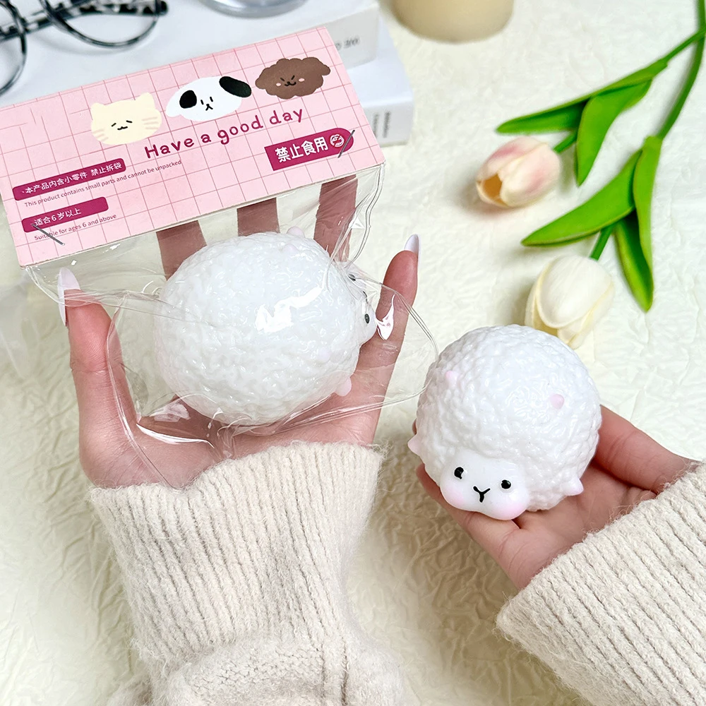 Cute Fun Squishy Little Fat Sheep Fidgeting Toys Antistress Taba ...