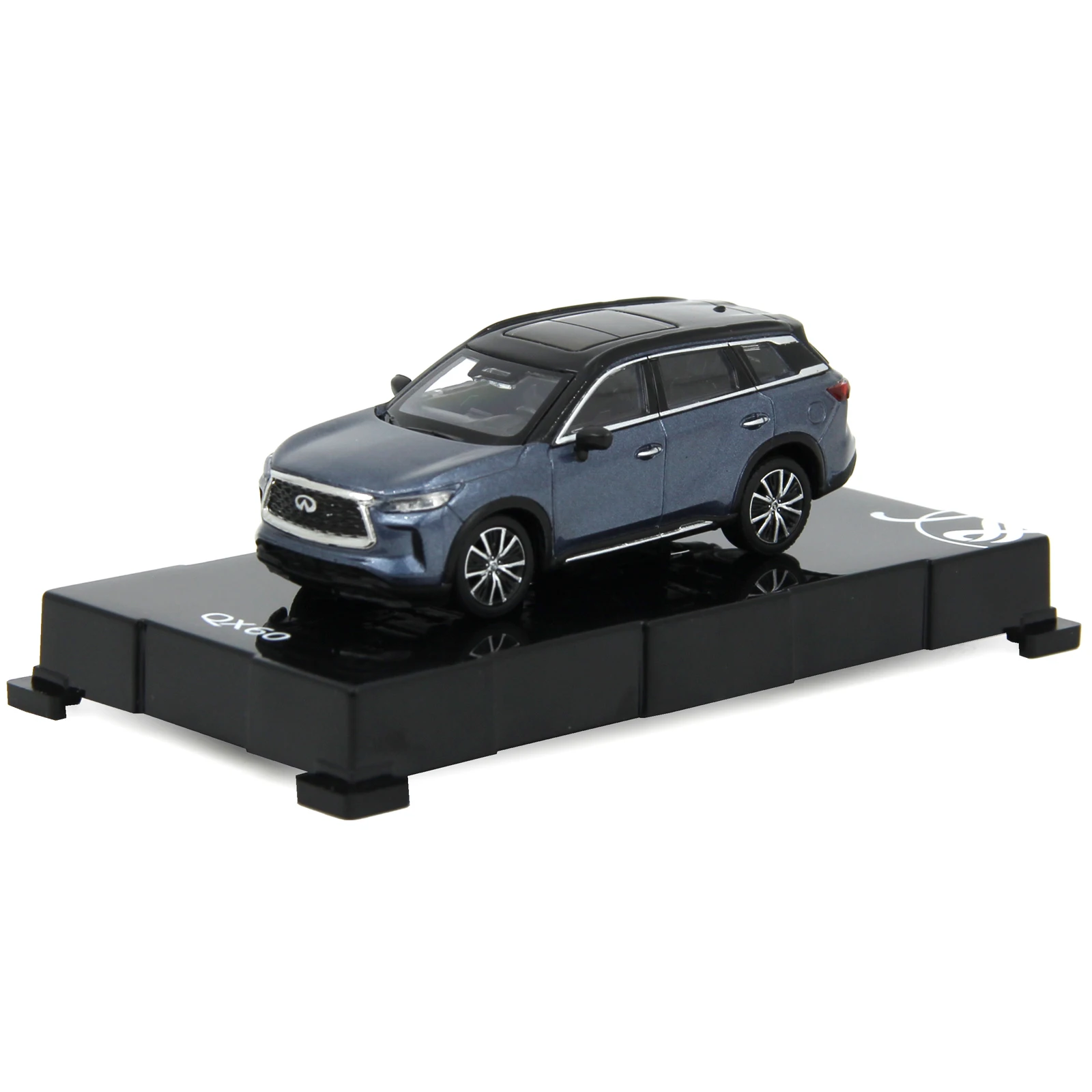 Infiniti-QX60-2022-1-64-Diecast-Model-Car-Miniature-Toy-Rubber-Tires ...