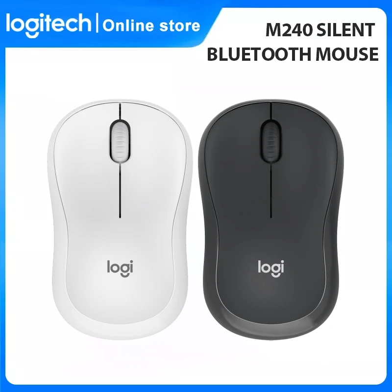 Original-Logitech-M240-Bluetooth-Wireless-Mouse-Silent-Compact-Portable ...