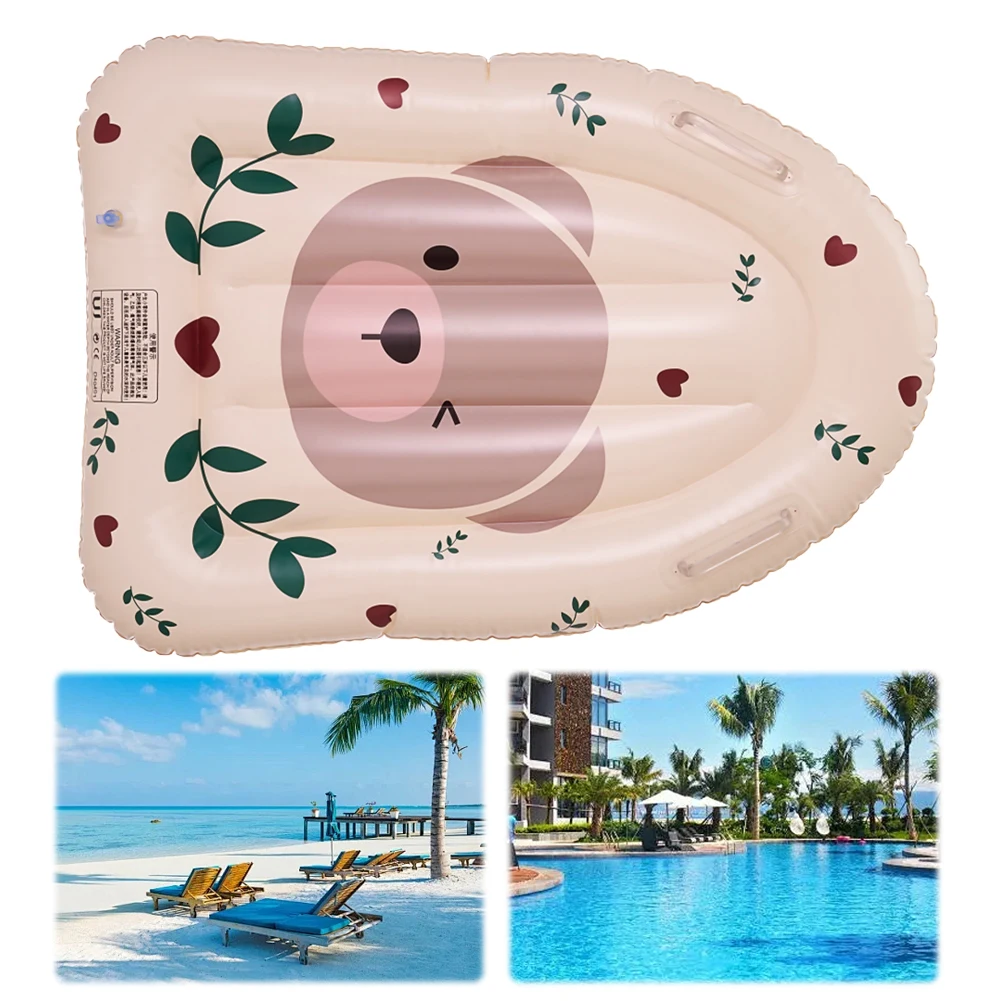 Inflatable-Surfboard-Floating-Pool-Float-Animal-Print-Swim-Float ...
