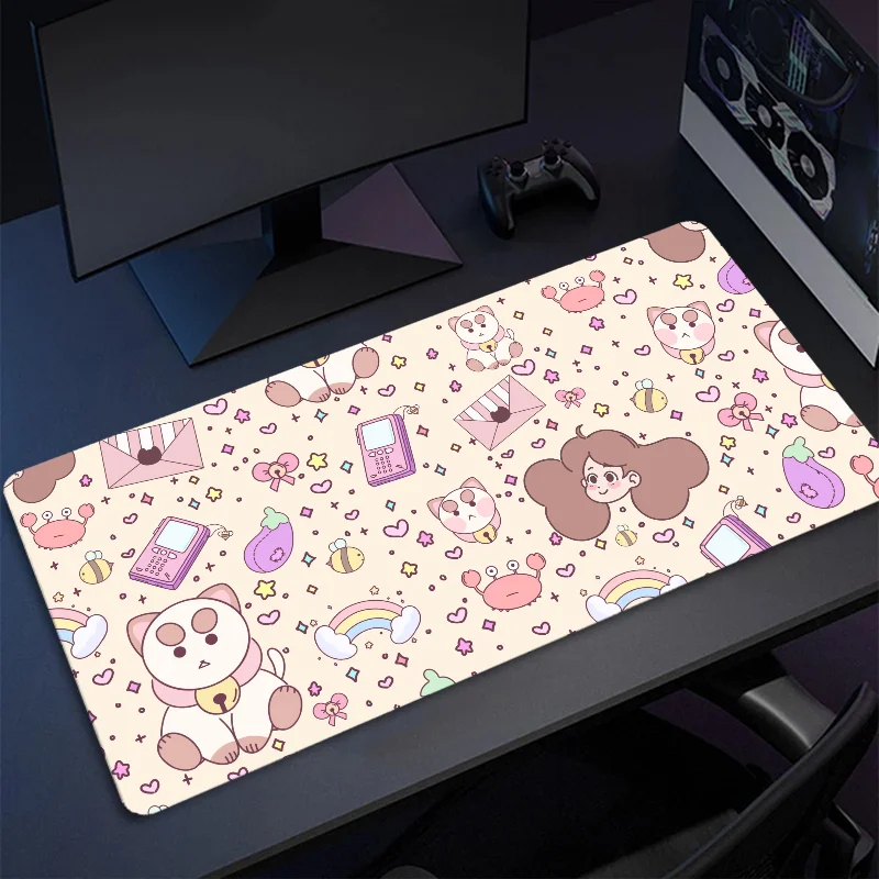 Bee-and-Puppycat-Large-Mouse-Pad-Led-Laptop-Accessories-Gaming-Laptops ...