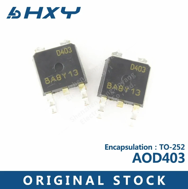 10PCS-LOT-AOD403-Silkscreen-D403-TO-252-patch-P-channel-MOS-field ...