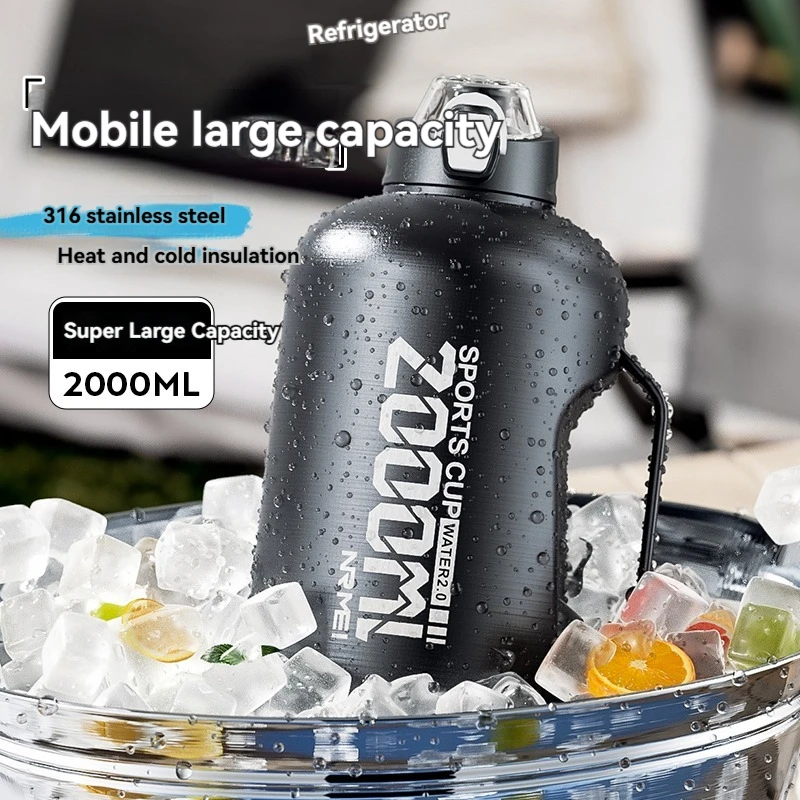 Botol-air-besar-1-5-2L-termos-Stainless-Steel-luar-ruangan-portabel ...