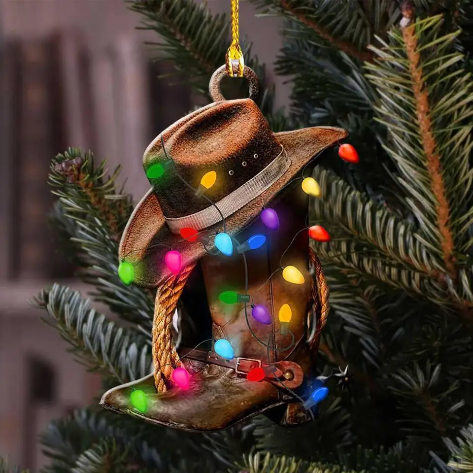 Cowboy Christmas Decor
