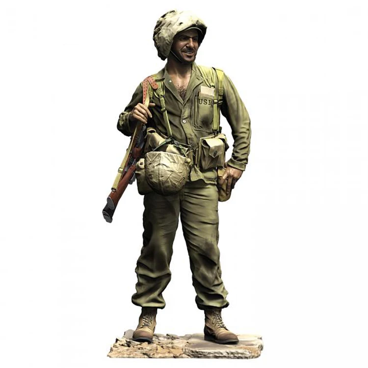 1-16-Die-Casting-Resin-Figure-Model-Assembly-Kit-Unpainted-Need-to ...