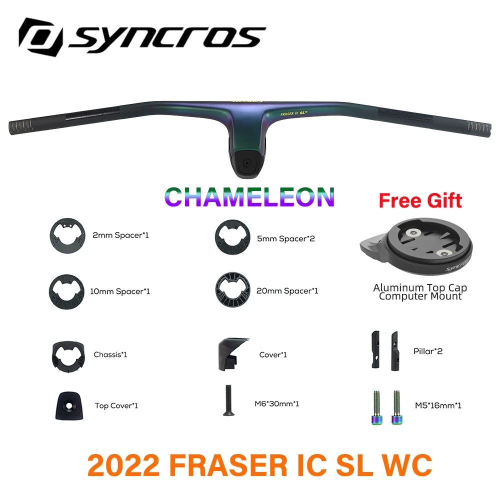 2022 Syncros Fraser Ic Sl Wc Chameleon For Sparks Frame -20° Carbon ...