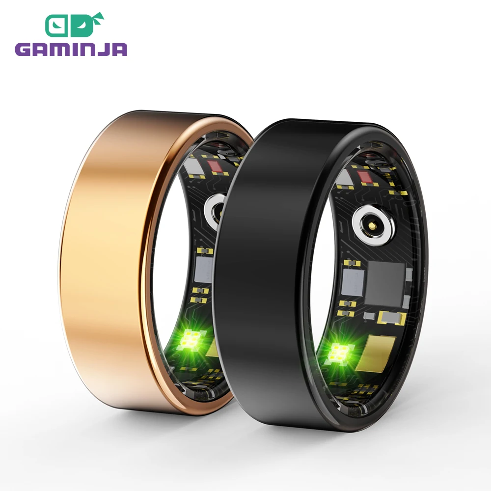GAMINJA-Smart-Ring-Military-Grade-Titanium-Steel-Shell-Health ...