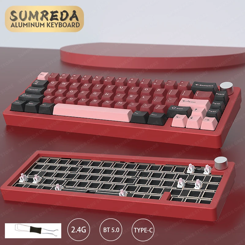 Lucky65-Sugar65-AL65-Mini-Wireless-Aluminum-Custom-Mechanical-Keyboard ...