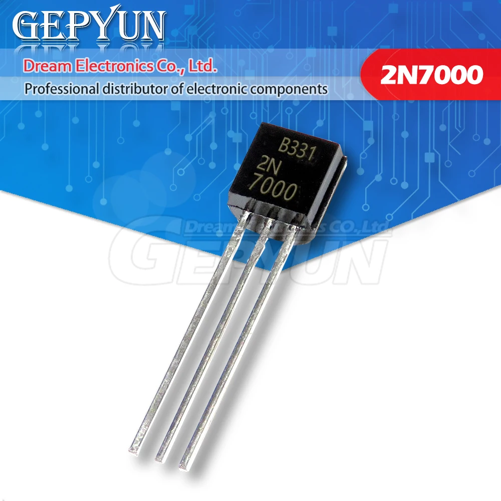 100PCS 2N7000 TO92 Small Signal MOSFET 200 mAmps 60 Volts N-Channel TO ...