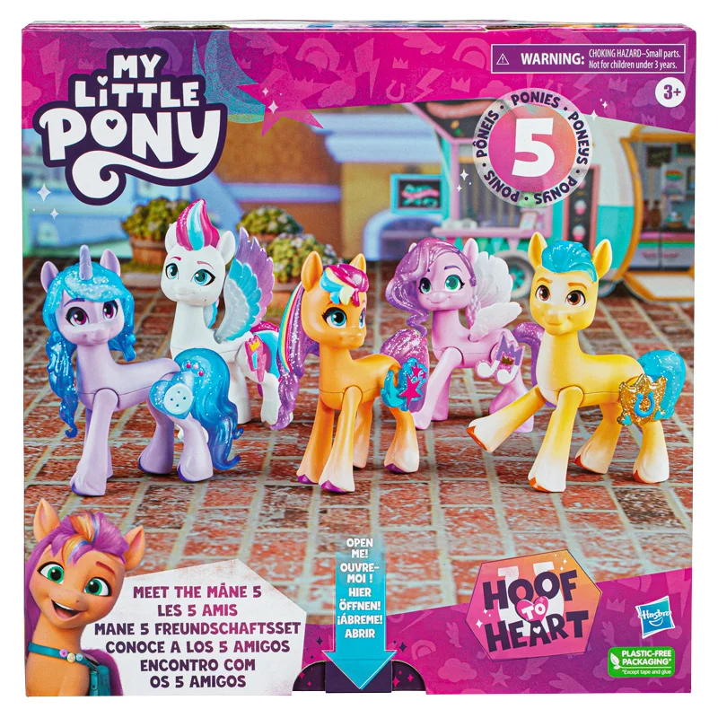Hasbro My Little Pony A New Generation Meet The Mane Set Toys Sunny Hitch Zipp Izzy Pipp Action ...