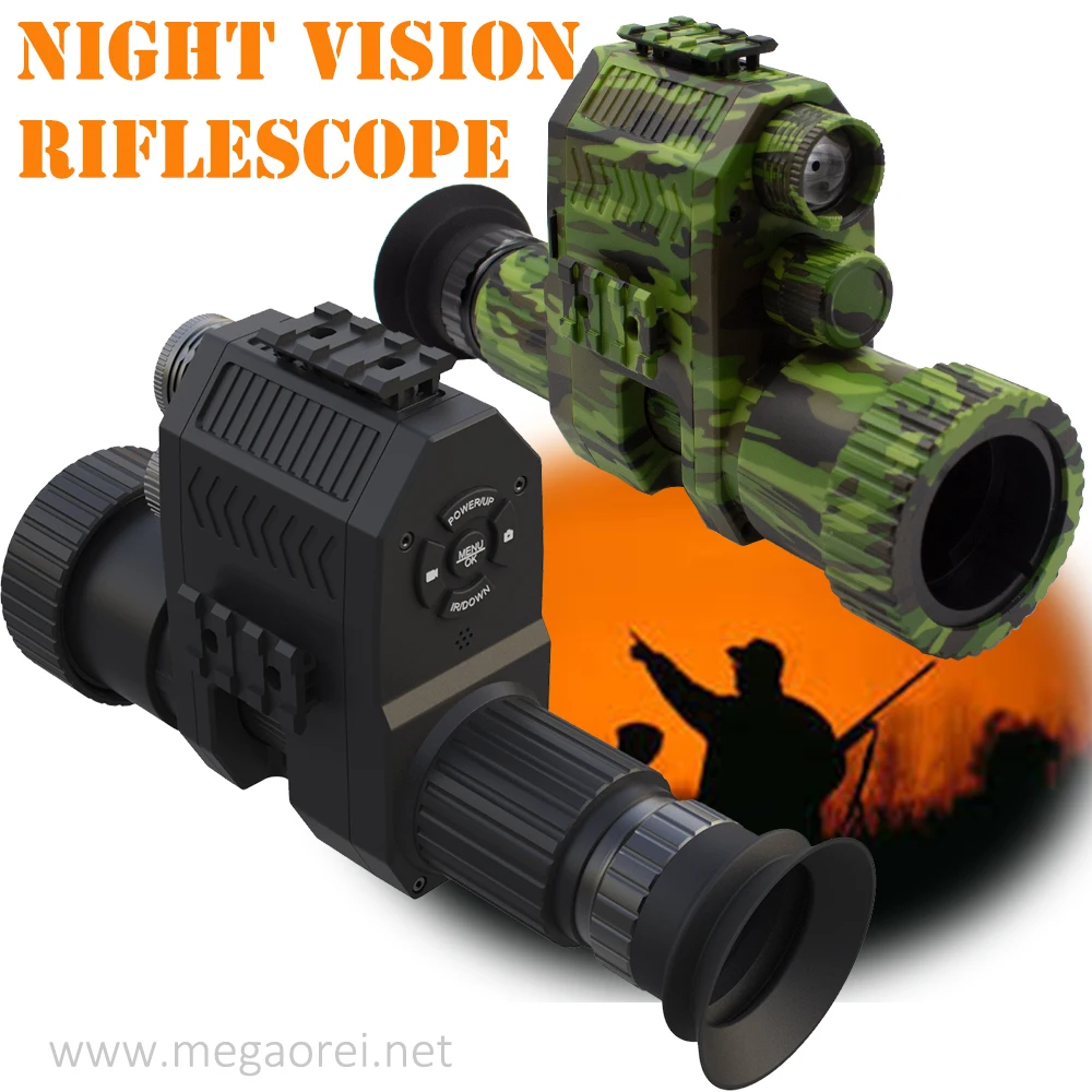 Megaorei 4B NK007 Plus Night Vision Device on Attachment Monocular ...