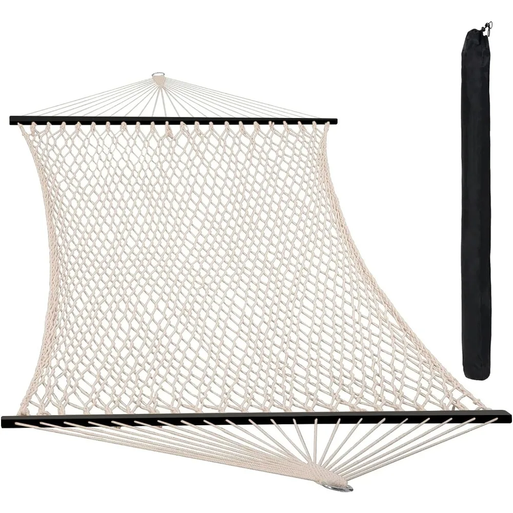 Double-Rope-Hammocks-Traditional-Hand-Woven-Cotton-Hammock-with ...