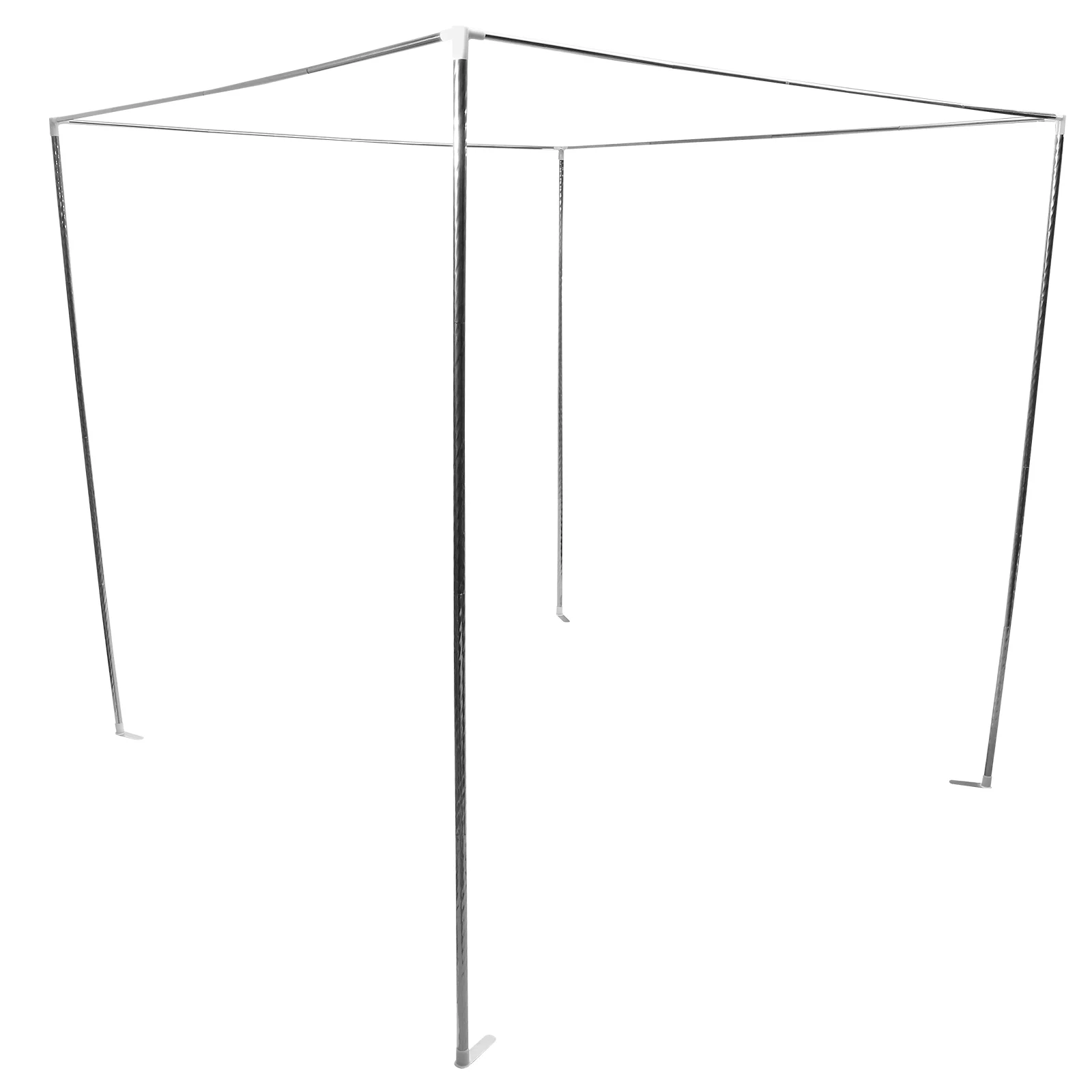 Palace-Curtain-Rod-Brackets-Bed-Canopy-Frame-Stainless-Steel-Mosquito ...