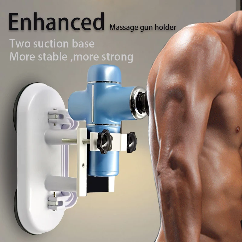 Massage Gun Holder Two Suction Base With Massage Heads Massage Gun ...