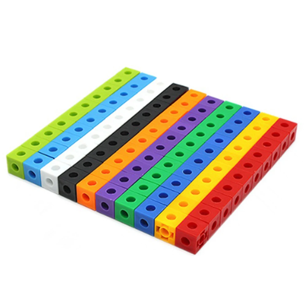100pcs-Multilink-Linking-Counting-Cubes-Children-Educational-Multilink ...