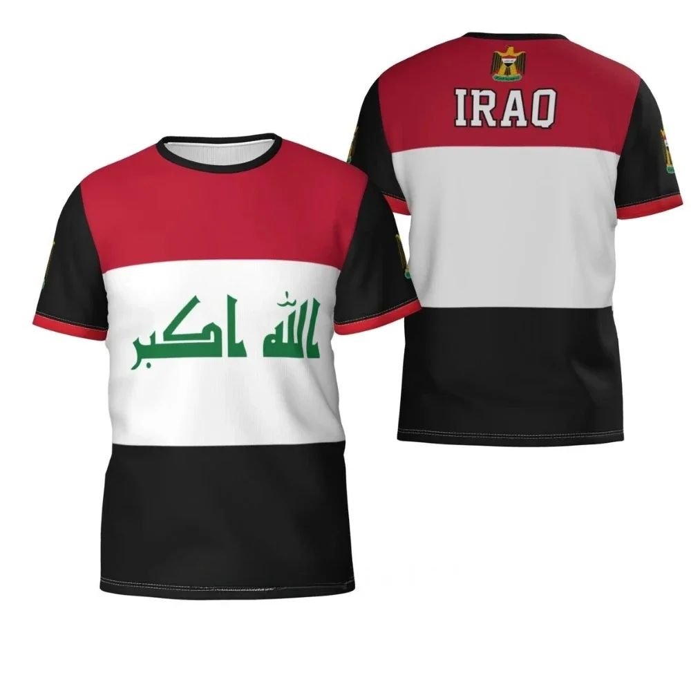 Iraqi-Flag-Graphic-T-Shirts-Casual-Fashion-Men-Women-T-shirt-Sports-Gym ...