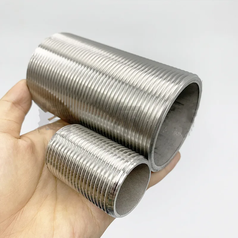 Stainless steel external thread quick connector, hollow thread ...