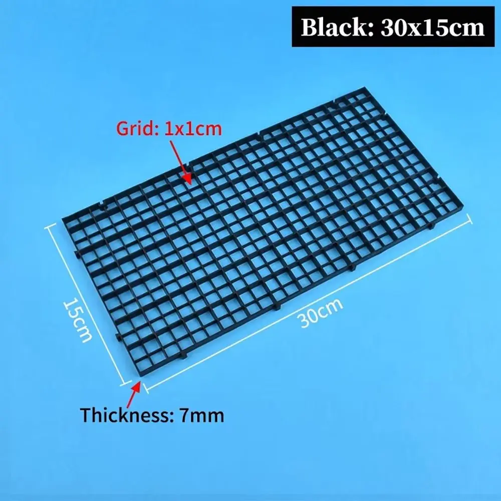 1Pcs Multifunctional Isolation Grid Board 30x30cm Plastic Undergravel ...
