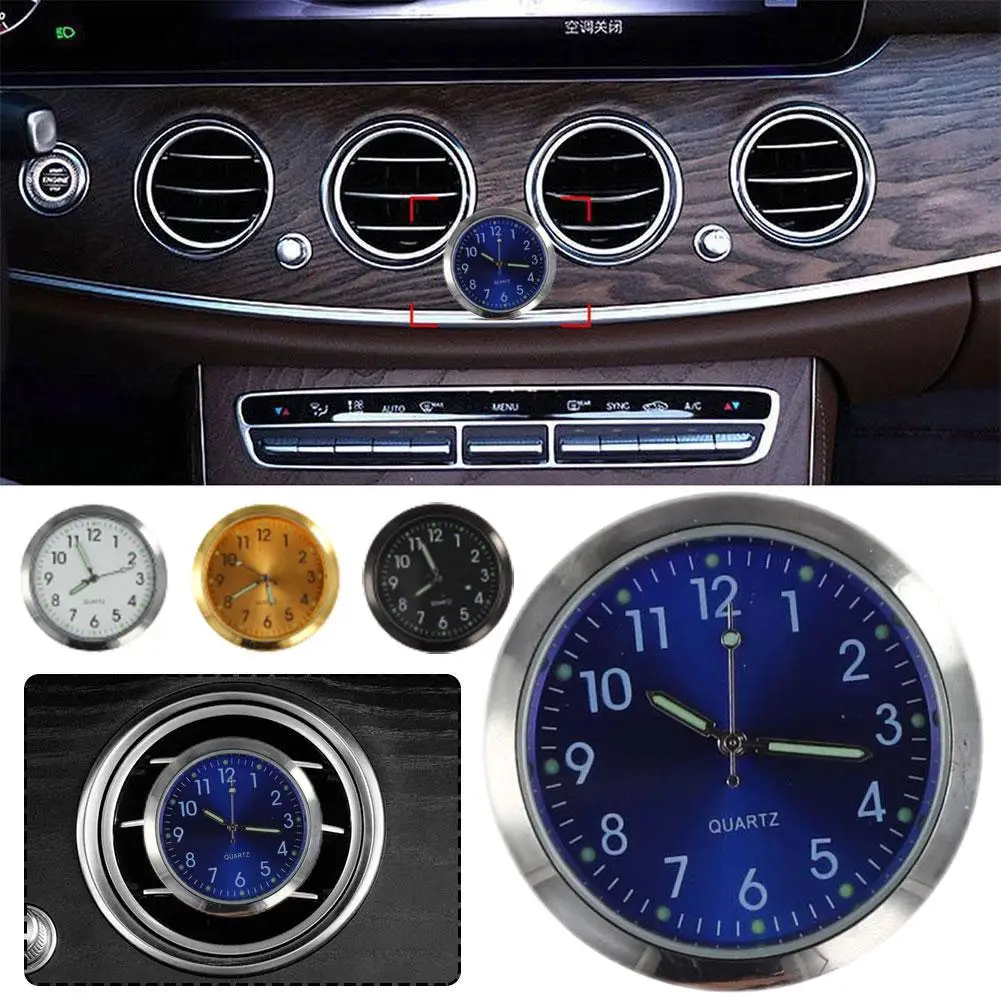 Mini-Watch-Car-Quartz-Clock-Mini-Electronic-Clock-Luminous-Car-Car ...