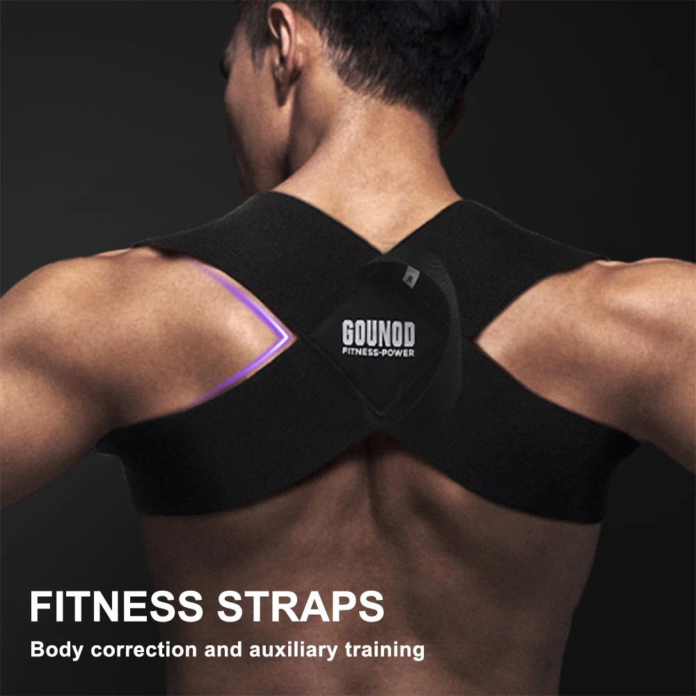 Sport-Back-Support-Invisible-Back-Posture-Corrector-Trainer-Adjustable ...