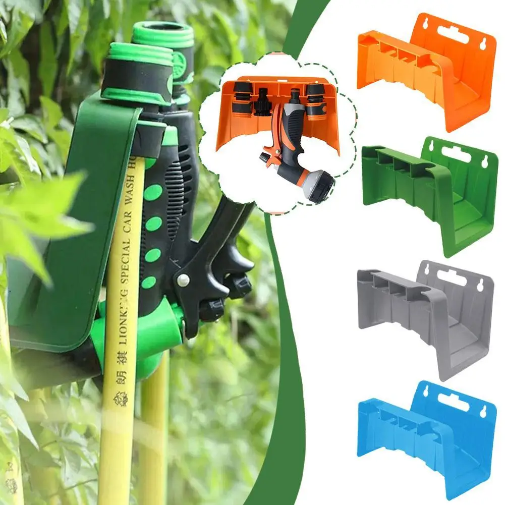 Garden-Wall-Mounted-Irrigation-Hose-Water-Pipe-Hanger-Plastic-Storage ...