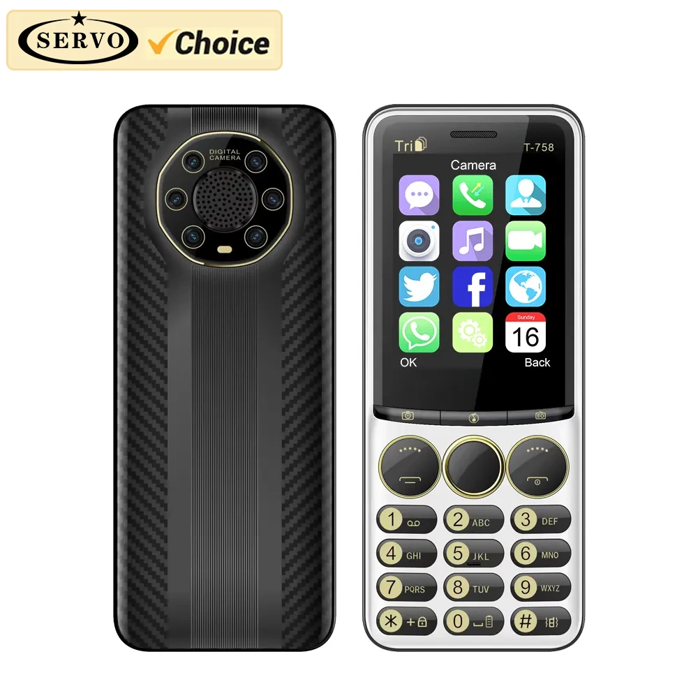 SERVO-3-SIM-Card-Ultra-Thin-Mobile-Phone-Speed-Dial-Auto-Call-Recorder ...