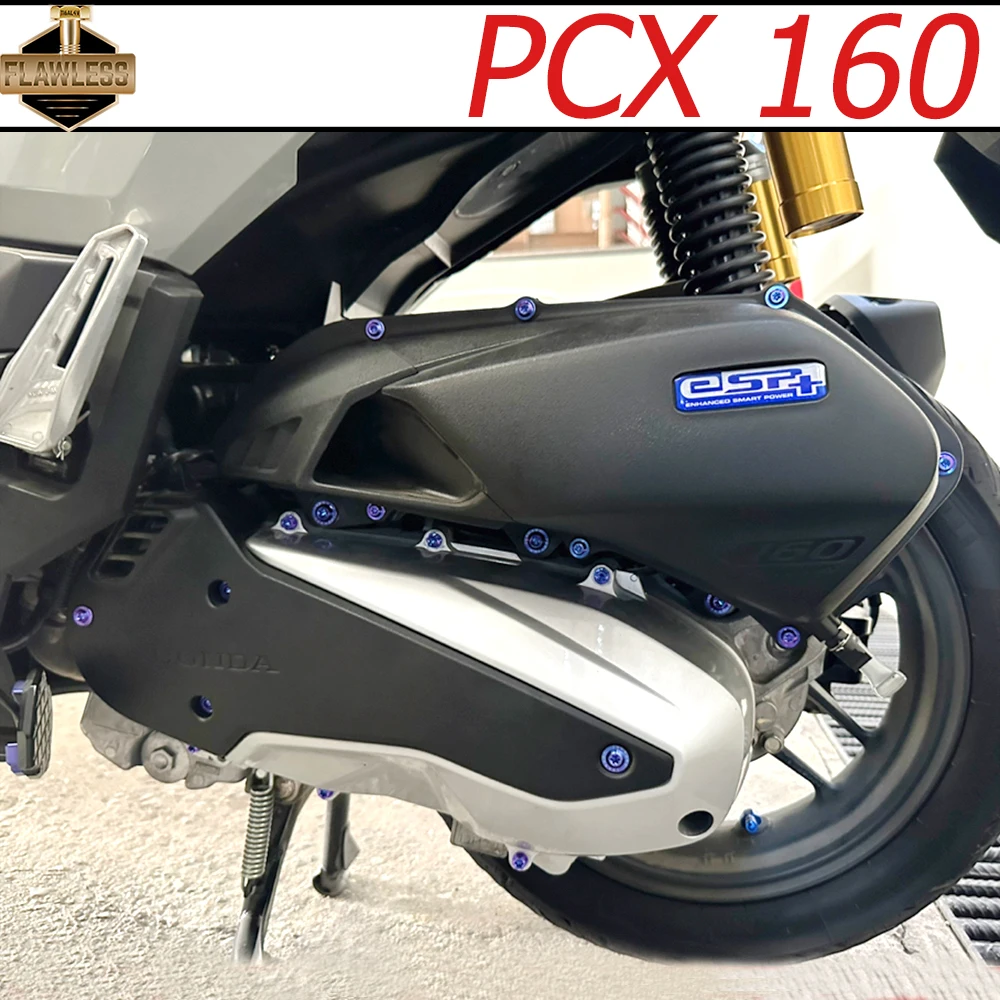 FLAWLESSTI Gr5 Titanium Crankcase Airbox Radiator Engine Oil Swingarm ...