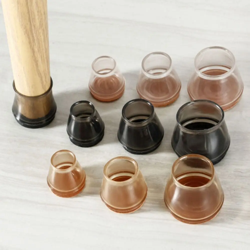 1PC-Round-Chair-Leg-Floor-Protectors-Silicone-Transparent-Table-Feet ...