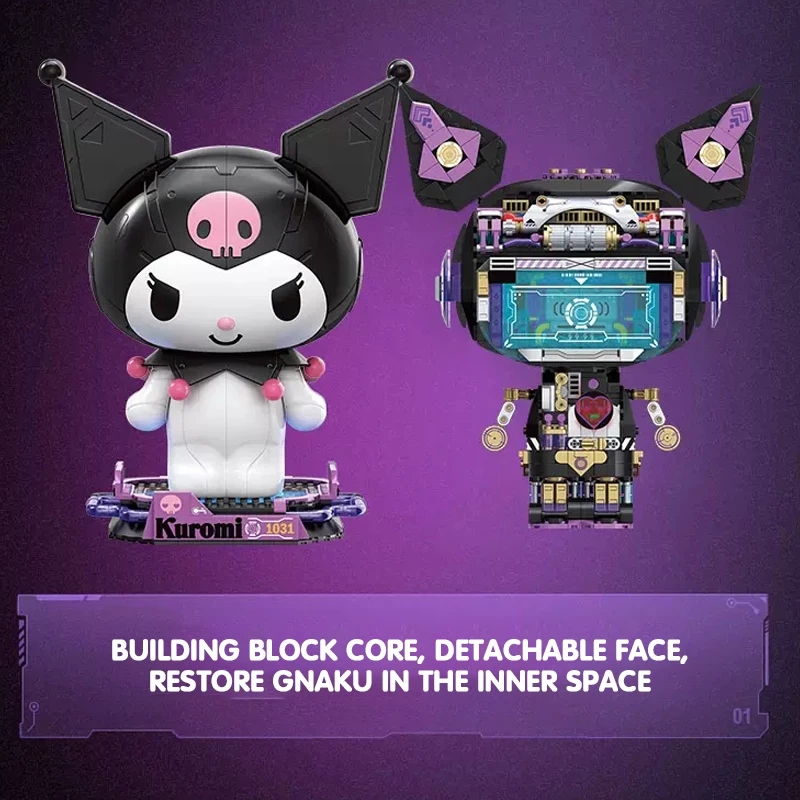 kawaii-New-Sanrio-Kuromi-Building-Blocks-Assembled-Toy-Building-Blocks ...