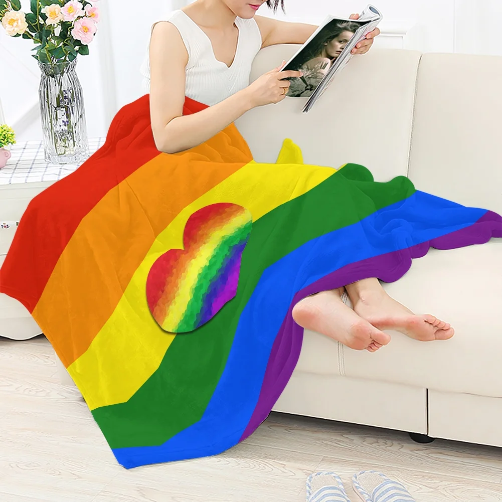 TOADDMOS-Lgbt-Pride-Love-Limited-Soft-Thin-Fleece-Blanket-Comfort-Warm ...