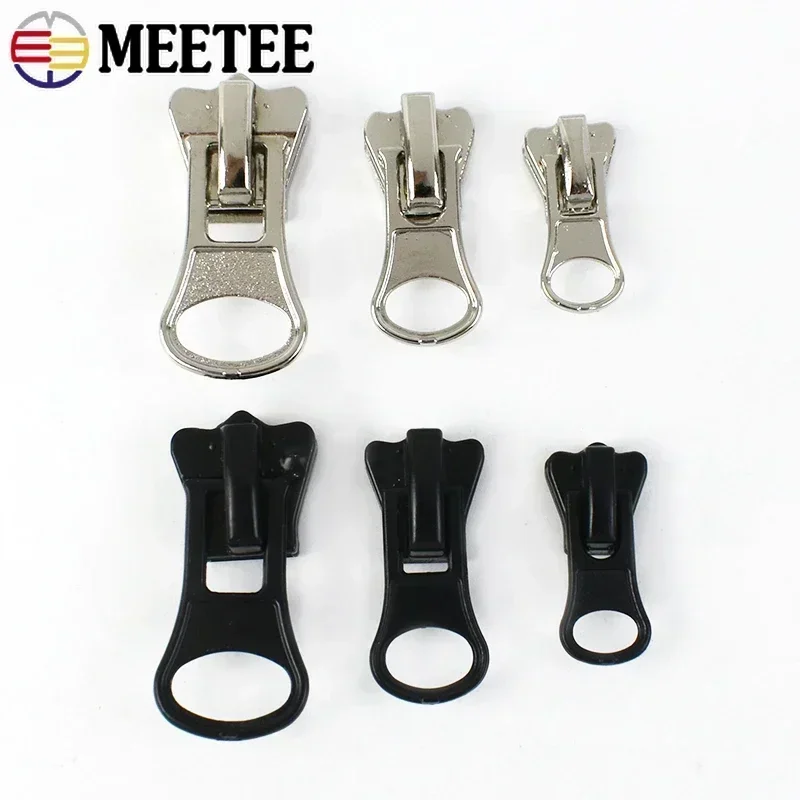 5/10/20Pcs 3# 5# 8# 10# Zipper Sliders for Resin Zippers Bag Garment ...