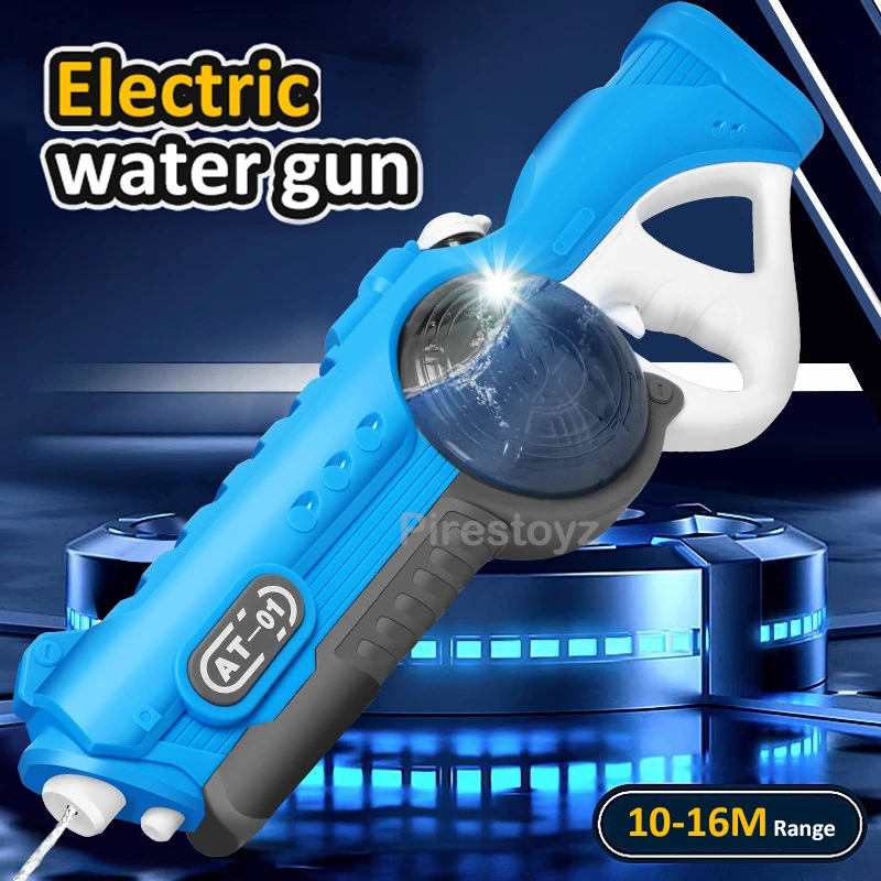 800ML Electric Automatic Water Gun Strong Power 7.4V High Pressure ...