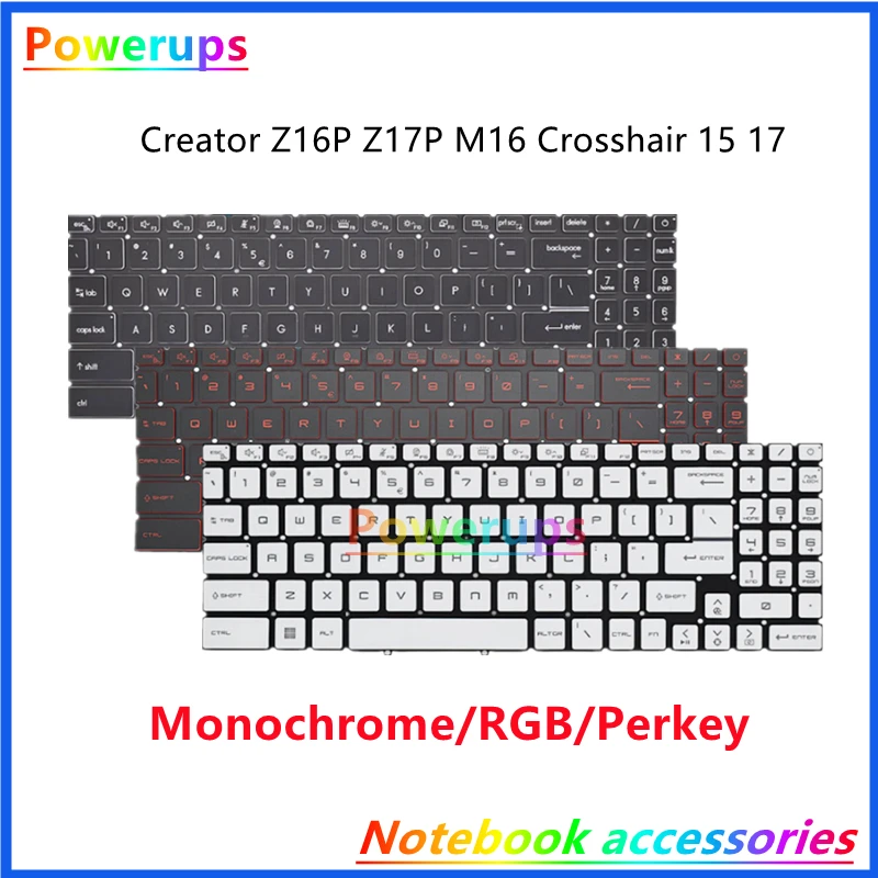 New-Original-Laptop-US-RU-Monochrome-RGB-Backlight-Keyboard-For-MSI ...