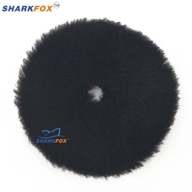 5/6Inch Wool Car Polishing Pad High Density Lamb Woollen Polish Buffing ...