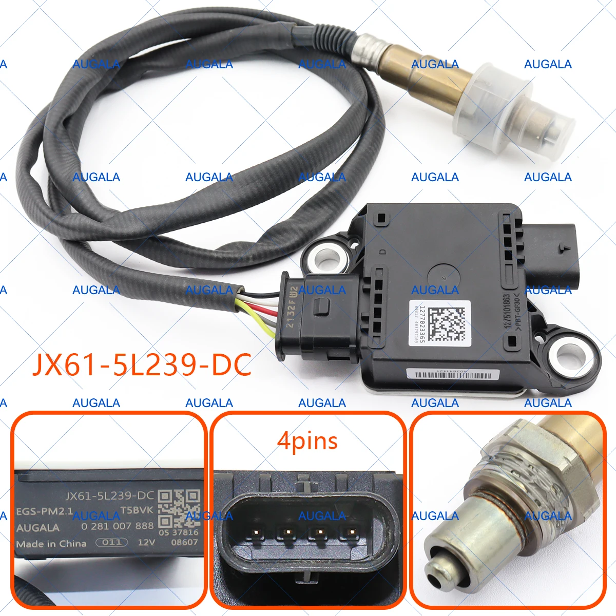 AUGALA-Particulate-Matter-Sensor-PM-Sensor-JX61-5l239-DC-For-Ford-Focus ...